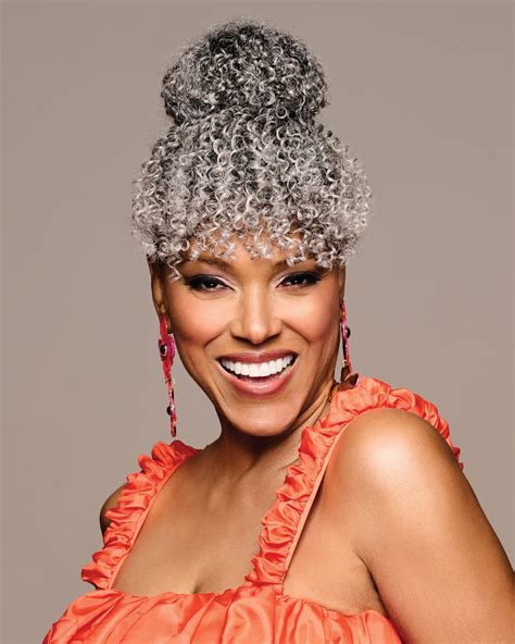 New Bombshell Bun And Bangs Hairuwear