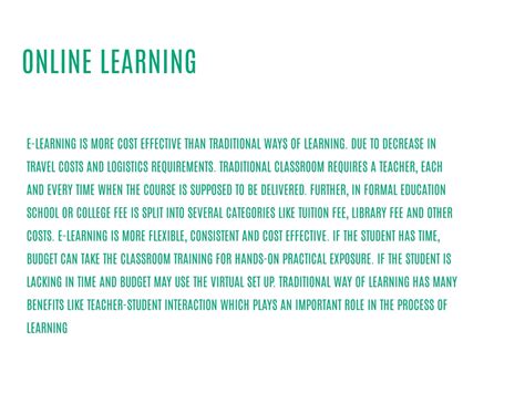 Ppt Online Learning Vs Virtual Learning Powerpoint Presentation Free