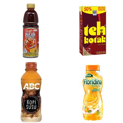 Jual Teh Pucuk Floridina Abc Kopi Susu Teh Kotak Abc Kopi Susu