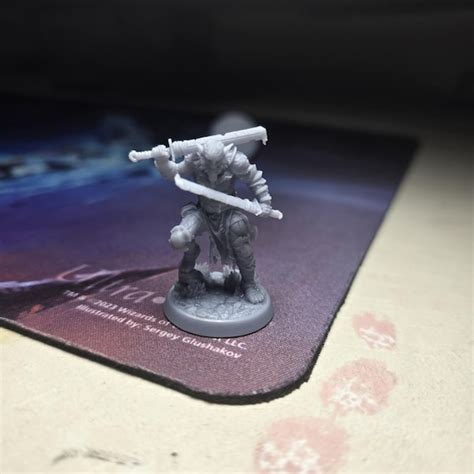 Bugbear Miniature 3d Printed Dnd Mini Fantasy Barbarian Fighter Assassin Tabletop Rpg