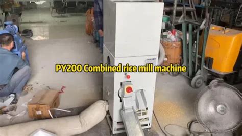 Small Type Paddy Mill Sheller Polisher Combined Rice Milling Machine Auto Rice Mill And Home