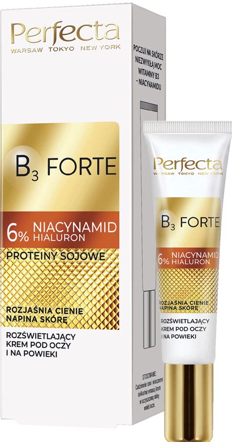 Perfecta Krem Pod Oczy I Na Powieki Rozświetlający Proteiny Sojowe 15 Ml Drogeria