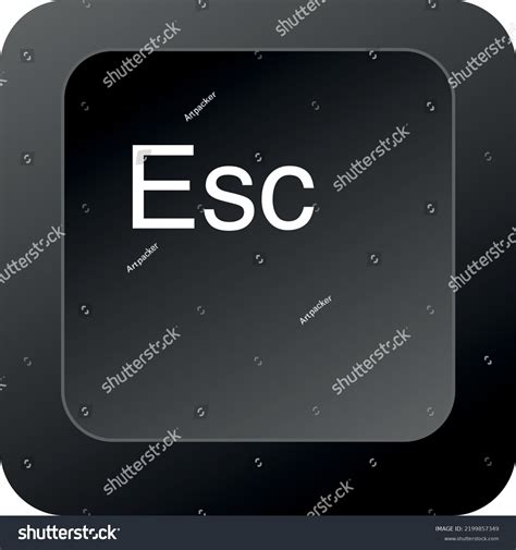 528 Esc Key Stock Vectors And Vector Art Shutterstock