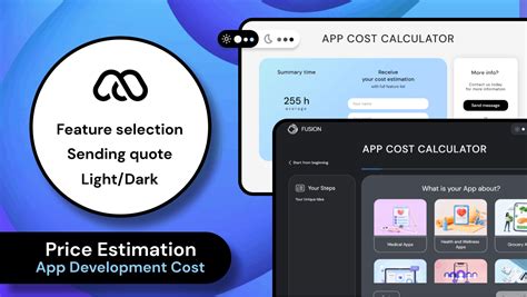 Project Cost Calculator Template Bubble