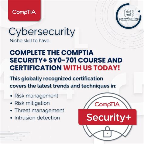 Comptia Itcertifications Ittraining It Enroll Certifications Cybersecurity