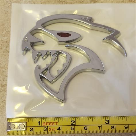 Other New Hellcat Red Eye Metal Emblem Badge Poshmark