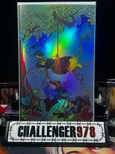 Warcorns Combat Unicorns For Hire 1 Jay Fosgitt Signed Garrett Gunn Foil Virgin Ebay