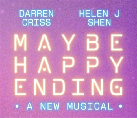 Maybe Happy Ending Regard En Coulisse