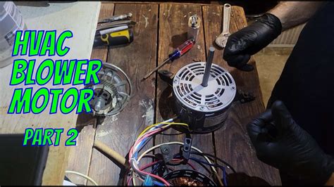 Replacing The Blower Motor Carrier Hvac System Part 2 Youtube
