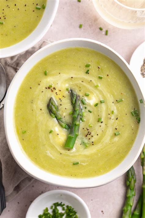 Potato Asparagus Soup Easy Healthy Recipes