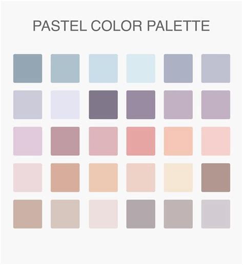 Pastel Color Palette Premium Vector