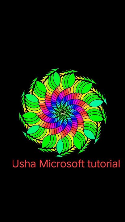 Amazing Flower Design Using Python Turtle Ll Codeing Shorts Video