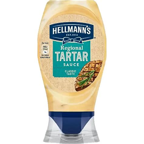 Соус Hellmanns Tartar 250 мл купити онлайн замовити в магазині Varus