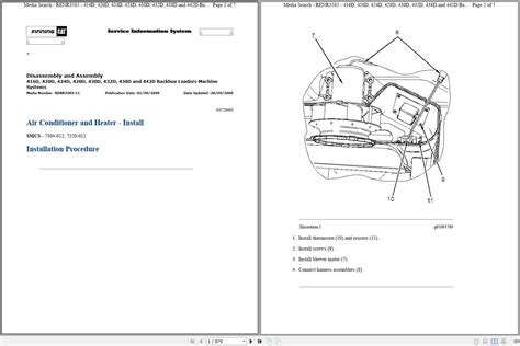 Cat Backhoe Loader 432d Tdr Operation Service Manual And Schematics