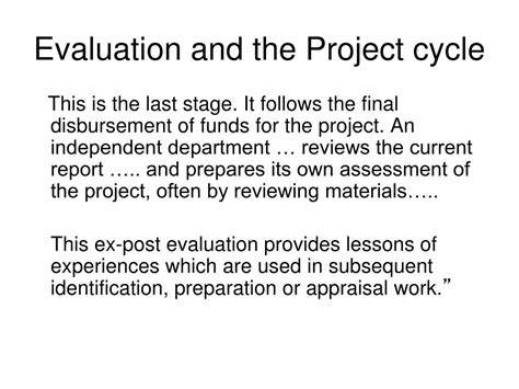 Ppt Understanding Project Evaluation Insights And Challenges