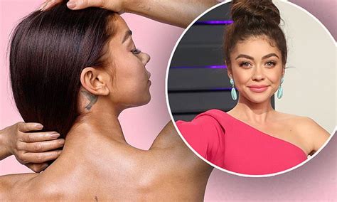 Sarah Hyland Poses Topless As She Opens Up About Body Transformation
