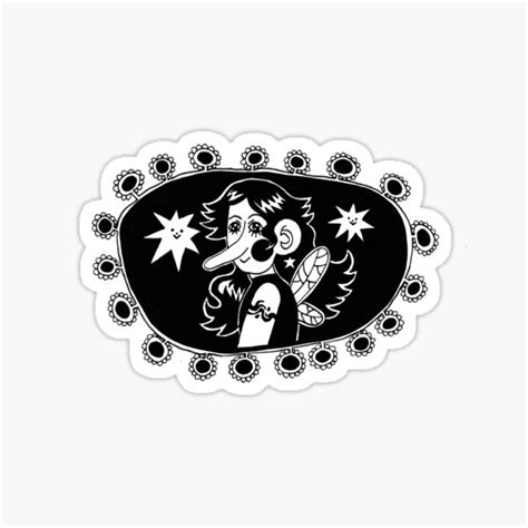 Goblin Pixie With Tattoo Sticker For Sale By Gabigikart Redbubble