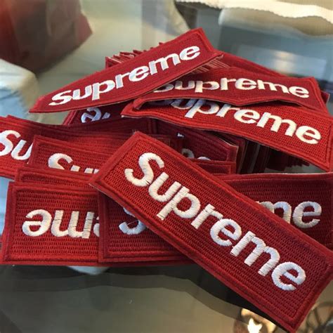 Supreme Patch Hobbies And Toys Stationary And Craft Craft Supplies And Tools On Carousell