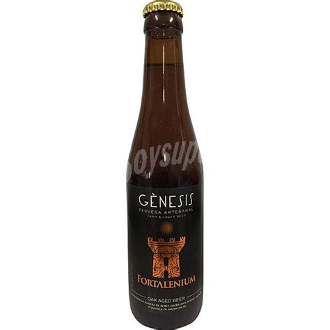 Genesis Cerveza Tostada Artesana Fortalenium 1239 Oak Aged Bee Botella