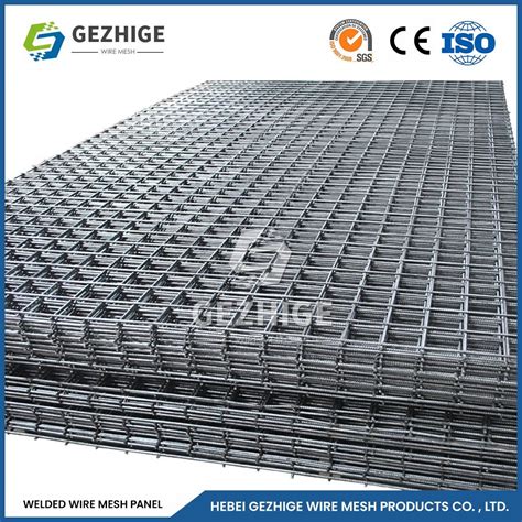 Gezhige Galvanized Welded Wire Mesh Panel Factory Black And Galvanized