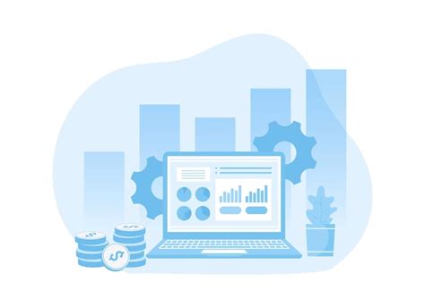 Premium Vector Analyst Data Set Icon Concept Flat Illustration