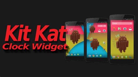 Descargar Kitkat Clock Widget Apk Última Versión 2 2 Para Android