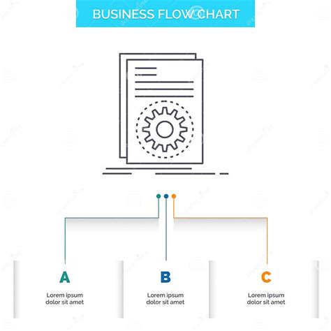 Code Executable File Running Script Business Flow Chart Design With