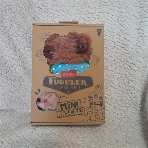 Zuru Fuggler Double Trouble Squidge Brown Fur Mini Rascals Plush 2025
