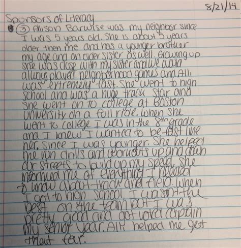 Literacy Narrative Stephanie Grays Portfolio