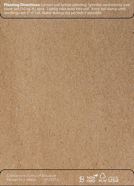 Personalized Seed Packets Wedding And Event Favors Bentley Seeds