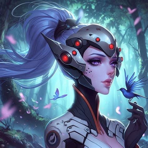 Mercy And Widowmaker Fusion By Unmercyfan On Deviantart