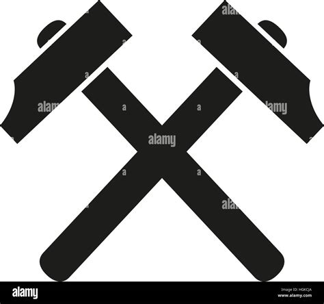 Crossed Hammer Logo 612x612