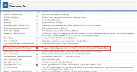 Restrict Users Switching Lightning To Classic In Salesforce