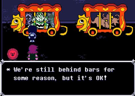 Okay But Why Is Ralsei Keeping These Poor Guys Locked Up It Really Bothers Me R