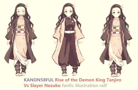 Nezuko Kamado Human Demon Slayer Illustration For By Kanon58 On Deviantart