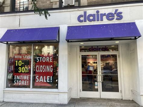 Full List Claires To Close Over 290 Stores Nationwide