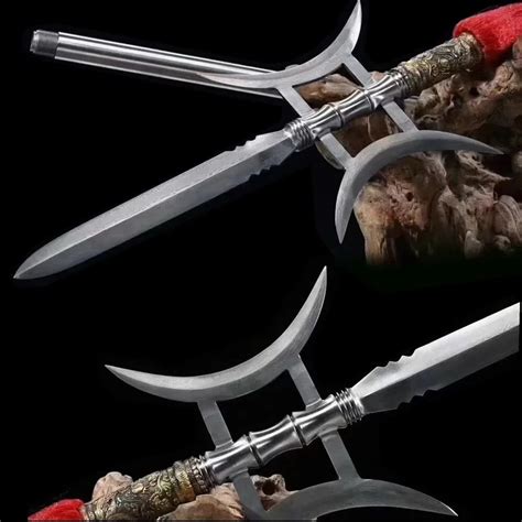 Halberd Weapon Chinese Halberd Crescent Halberd Polearm