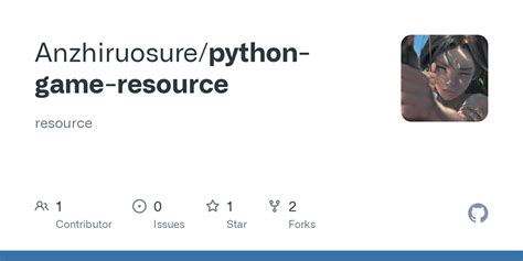 Github Anzhiruosurepython Game Resource Resource