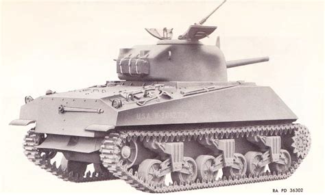 The Sherman M4a2 Medium Tank Major Sherman Model Rarely Used By The Us Army The Sherman Tank