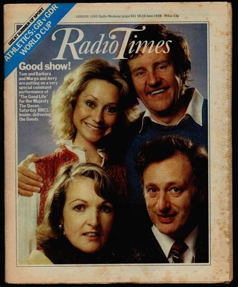 Radio Times June July 978 Original Vintage Magazine Etsy Uk British