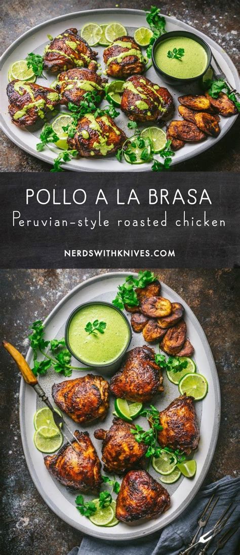 Pollo A La Brasa Peruvian Style Roasted Chicken Nerds With Knives