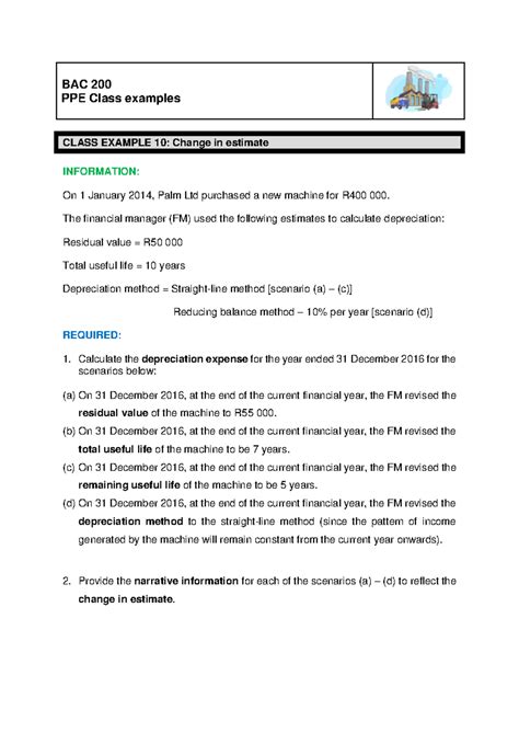 La5 Class Example 10 Work On It Bac 200 Ppe Class Examples Class