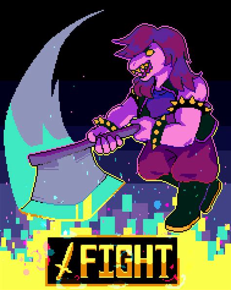 Varthias Deltarune Pixel Characters