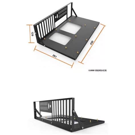 Ready Stock Atx Matx Itx Pc Test Bench No Wall Desktop Case Open Rig Shopee Malaysia