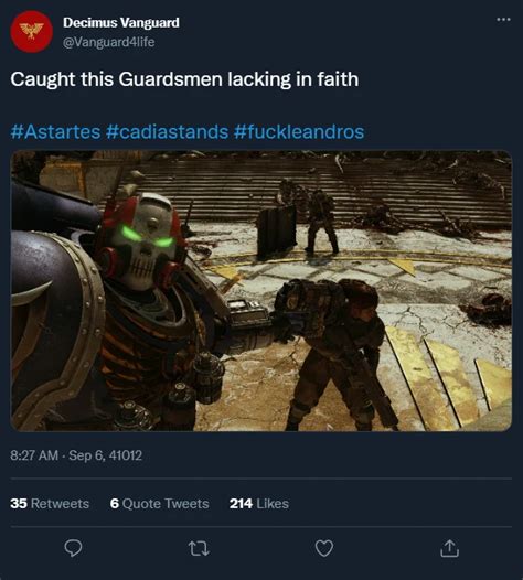 Discover More Like Grimdank Who Told Decimus About Twitterx And