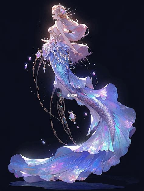 美人鱼系列 花瓣网