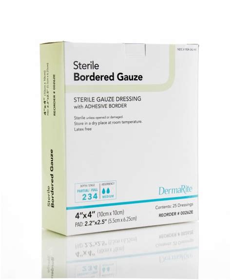 Dermarite Bordered Gauze