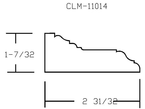 Clm 11014 Classic Mouldings Inc
