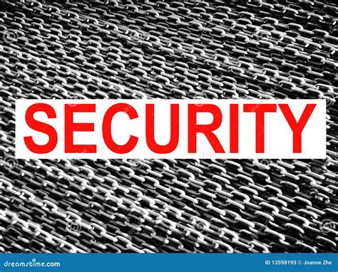 Security High Level Protection Concept Stock Image Image Of