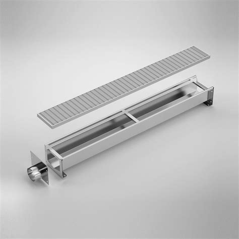 Heavy Duty Traffic Rated Trench Drains In Industrial Areas With Good